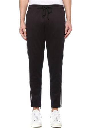 Valentino Erkek Siyah Kontrast Biyeli Eşofman Altı L It Valentino Erkek Siyah Kontrast Biyeli Eşofman Altı L It