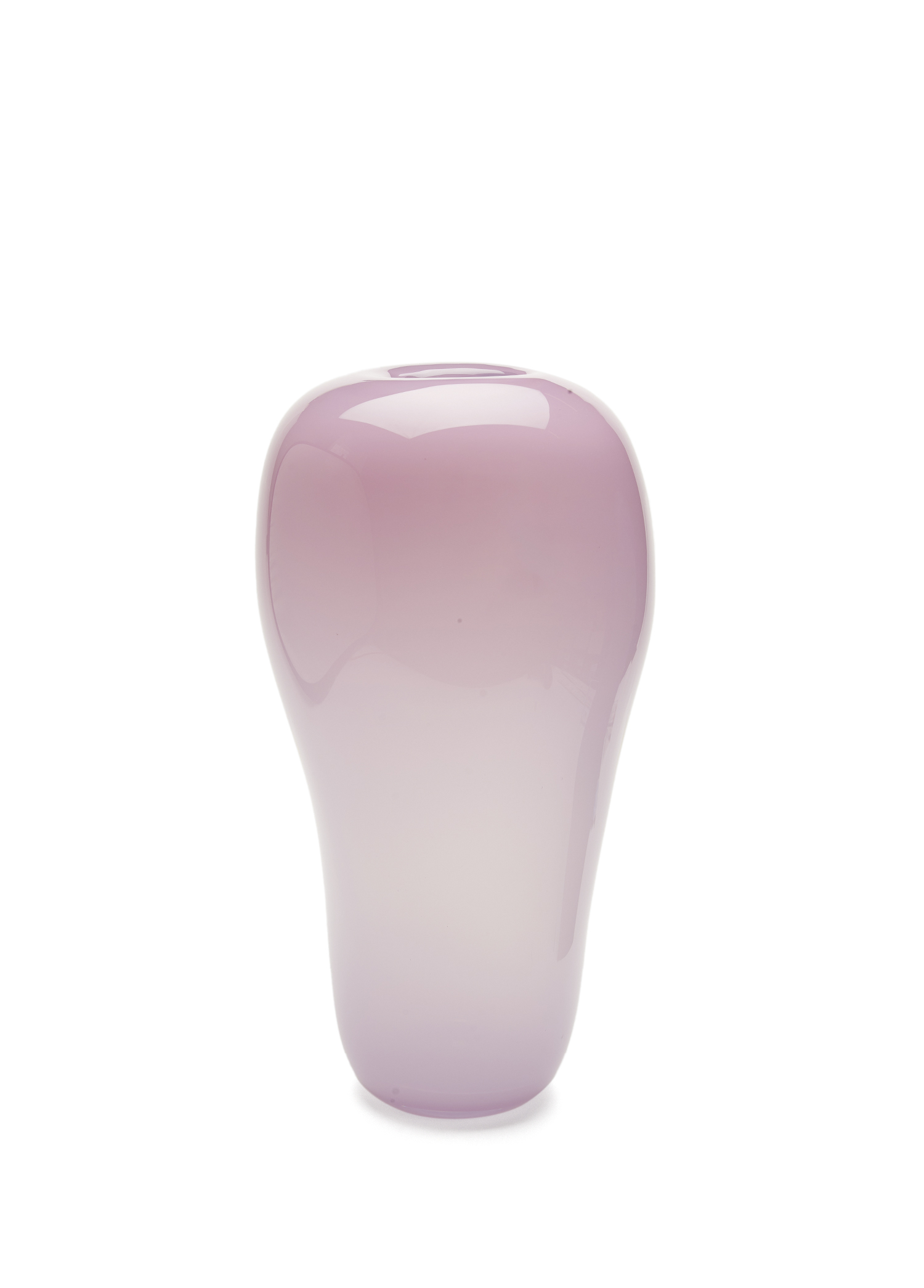 Helle Mardahl - Bon Bon Massive Mor Turuncu Cam Obje - Turuncu-Mor