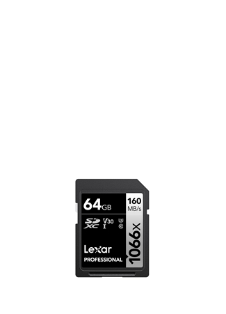 Lexar Professional 64 GB 066x SDXC Hafıza Kartı Siyah EU Lexar Professional 64 GB 066x SDXC Hafıza Kartı Siyah EU