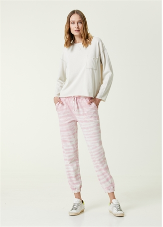 Splendid Kadın Pembe Batik Desenli Jogger Eşofman Altı S EU Splendid Kadın Pembe Batik Desenli Jogger Eşofman Altı S EU