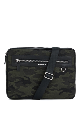 Academia Erkek Essential Kamuflaj Desenli Laptop Çantası Siyah EU Academia Erkek Essential Kamuflaj Desenli Laptop Çantası Siyah EU