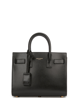 Kadın Sac De Jour Siyah Deri Omuz Çantası EU