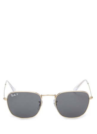 Ray-Ban Siyah Geometrik Formlu Güneş Gözlüğü Altın Rengi 5 EU Ray-Ban Siyah Geometrik Formlu Güneş Gözlüğü Altın Rengi 5 EU