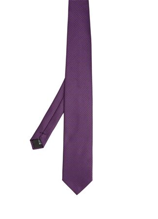 Beymen Club Erkek Mor Örgü Desenli Kravat EU