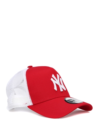 New Era Erkek Clean Trucker Kırmızı File Garnili Şapka EU New Era Erkek Clean Trucker Kırmızı File Garnili Şapka EU
