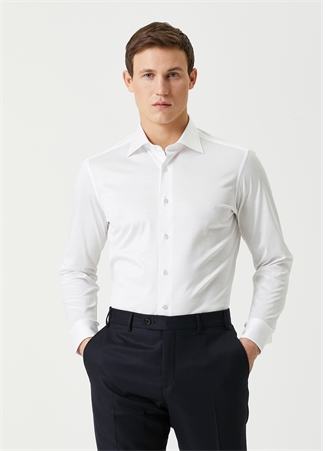 Fray Erkek Gabriel Beyaz Gömlek 39 IT