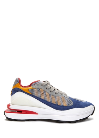 Dsquared2 Erkek Colorblocked Taban Detaylı Deri Sneaker 4 Eu Dsquared2 Erkek Colorblocked Taban Detaylı Deri Sneaker 4 Eu