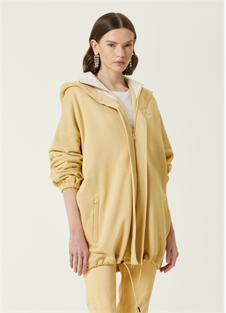 Etoile Isabel Marant Kadın Bal Rengi Kapüşonlu Logolu Ceket Turuncu 34 Fr Etoile Isabel Marant Kadın Bal Rengi Kapüşonlu Logolu Ceket Turuncu 34 Fr