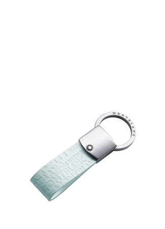 Montblanc Erkek Mavi Logo Dokulu Deri Anahtarlık EU Montblanc Erkek Mavi Logo Dokulu Deri Anahtarlık EU