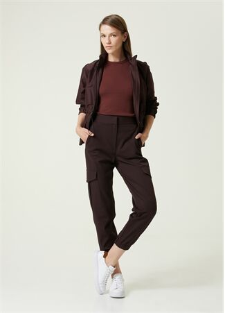 Beymen Club Kadın Kahverengi Kargo Cepli Pantolon 38