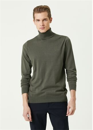 Beymen Club Erkek Haki Balıkçı Yaka Kazak S EU