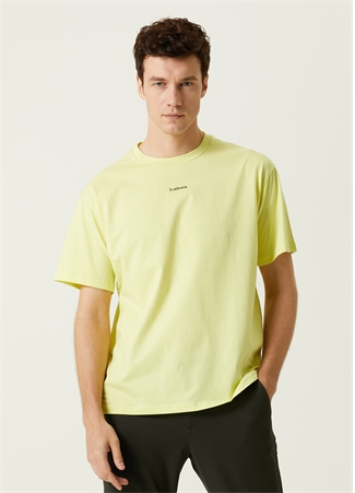 Academia Erkek Yeşil Gotik Logo Baskılı T-shirt M EU