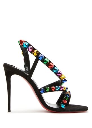 Christian Louboutin Kadın Siyah Deri Sandalet 36 Eu Christian Louboutin Kadın Siyah Deri Sandalet 36 Eu