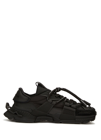 Dolce&Gabbana Erkek Siyah Kalın Tabanlı Logolu Sneaker 39 EU Dolce&Gabbana Erkek Siyah Kalın Tabanlı Logolu Sneaker 39 EU