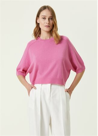 Loulou Studio Kadın Pembe Kaşmir Kazak S EU