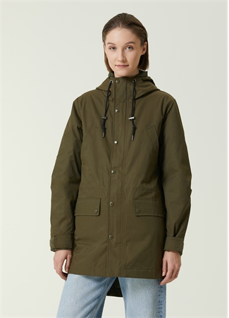 Polo Ralph Lauren Kadın Koyu Yeşil Kapüşonlu İç Mont Detaylı Parka XS EU Polo Ralph Lauren Kadın Koyu Yeşil Kapüşonlu İç Mont Detaylı Parka XS EU