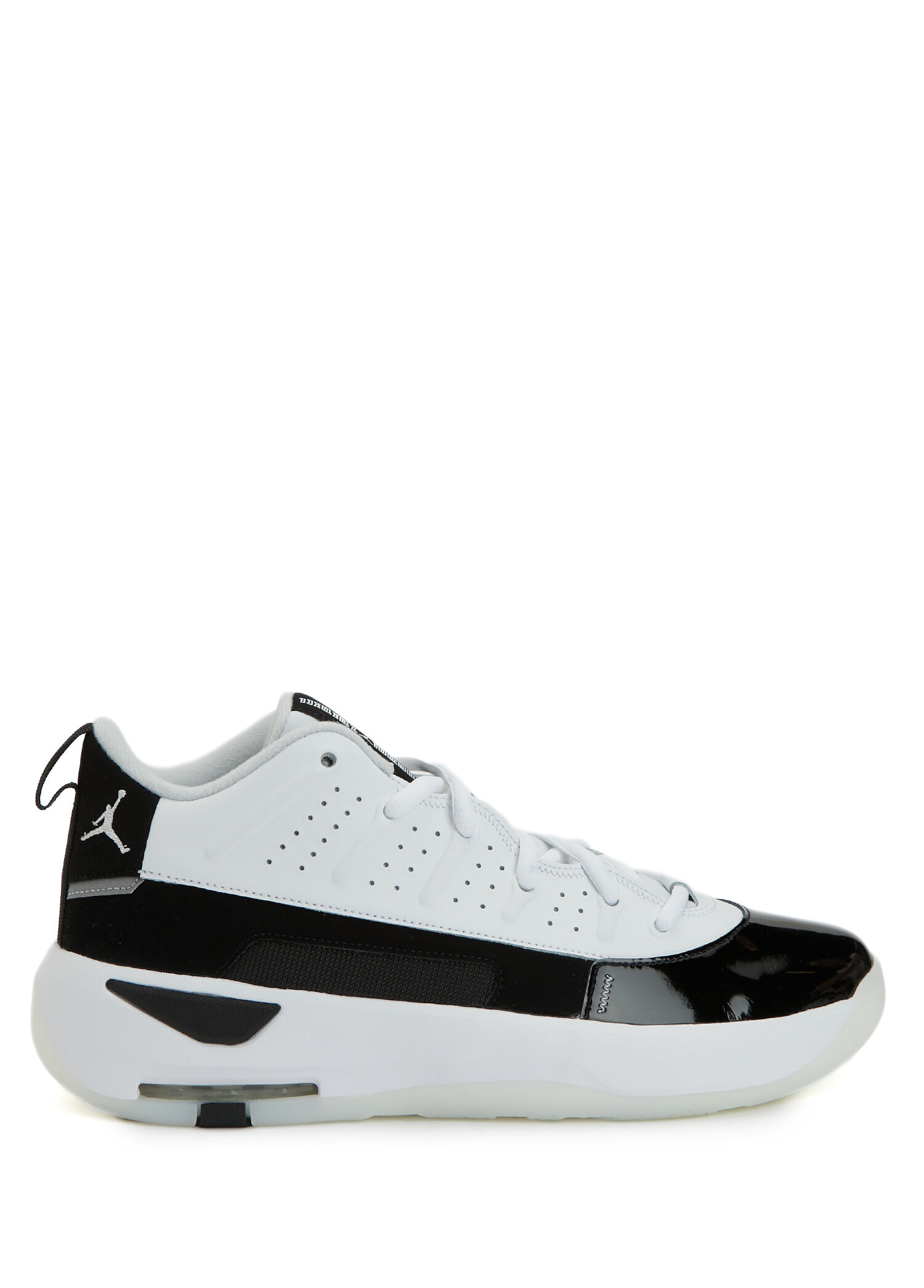 Nike Beyaz Erkek Jordan Mac Aura 7 Beyaz Siyah Erkek Deri Sneaker ...
