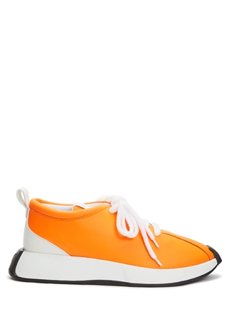 Giuseppe Zanotti Erkek Turuncu Logolu Deri Sneaker 40 Eu Giuseppe Zanotti Erkek Turuncu Logolu Deri Sneaker 40 Eu