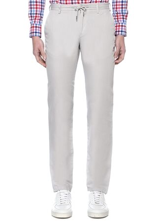 Beymen Club Erkek Gri Beli Kordonlu Jogger Spor Pantolon 46