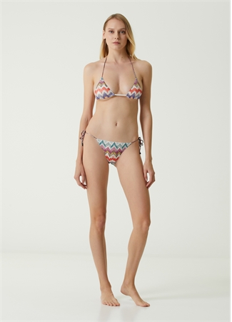 Missoni Mare Kadın Zikzak Desenli Üçgen Bikini Takımı 40 It Missoni Mare Kadın Zikzak Desenli Üçgen Bikini Takımı 40 It