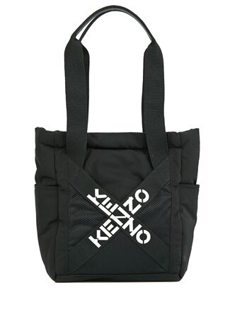 Kenzo Kadın Sport Small Siyah Logolu Omuz Çantası EU