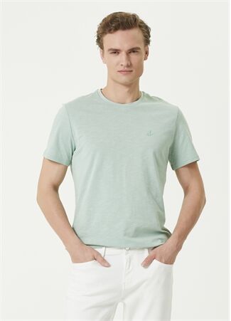 Beymen Club Erkek Çağla Kuş Logolu T-shirt Yeşil S