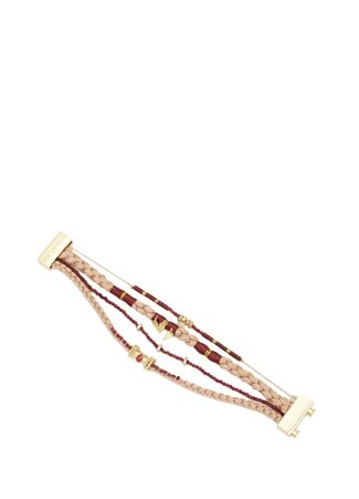 Hipanema Kadın Colorblocked Boncuklu Bileklik S EU