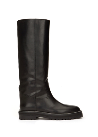 Jimmy Choo Kadın Siyah Deri Çizme 36 EU