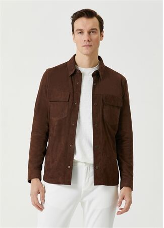 Network Erkek GÖMLEK Kahverengi S EU