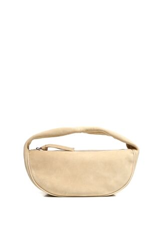 By Far Kadın Bej Süet Omuz Çantası EU