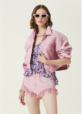 Etoile Isabel Marant Kadın Ceket Pembe 36 Fr Etoile Isabel Marant Kadın Ceket Pembe 36 Fr