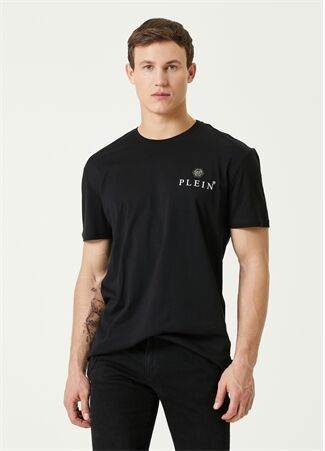 Philipp Plein Erkek Siyah Logo Detaylı T-shirt XXXL EU Philipp Plein Erkek Siyah Logo Detaylı T-shirt XXXL EU