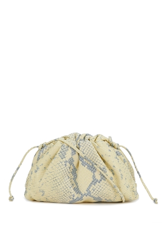 Bottega Veneta Kadın Mini Pouch Yeşil Deri Çanta EU Bottega Veneta Kadın Mini Pouch Yeşil Deri Çanta EU