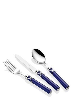 Rivadossi Fiocco Lacivert 75li Çatal Bıçak Takımı Rivadossi Fiocco Lacivert 75li Çatal Bıçak Takımı
