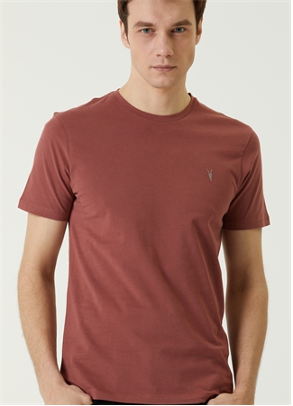 Allsaints Erkek Tonic Kiremit Logolu T-shirt Kırmızı XS EU Allsaints Erkek Tonic Kiremit Logolu T-shirt Kırmızı XS EU
