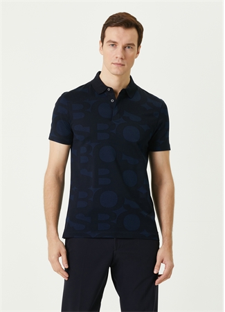 Boss Erkek Slim Fit Lacivert Polo Yaka Logo Desenli T-shirt S EU Boss Erkek Slim Fit Lacivert Polo Yaka Logo Desenli T-shirt S EU
