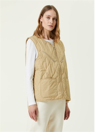 adidas Kadın Oversize Bej Yelek 34 EU adidas Kadın Oversize Bej Yelek 34 EU