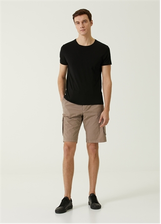 Kiton Erkek Bej Kargo Cepli Bermuda 36 US