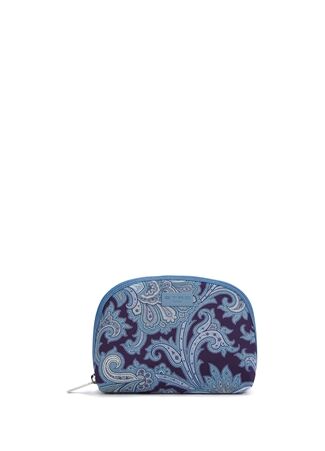 Etro Kadın Mavi Etnik Desenli Makyaj Çantası EU