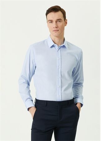 Network Erkek GÖMLEK Mavi 42 EU