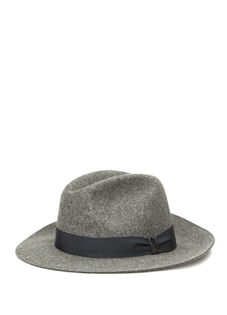 Doria Erkek Gri Haki Bant Detaylı Şapka 57 EU Doria Erkek Gri Haki Bant Detaylı Şapka 57 EU