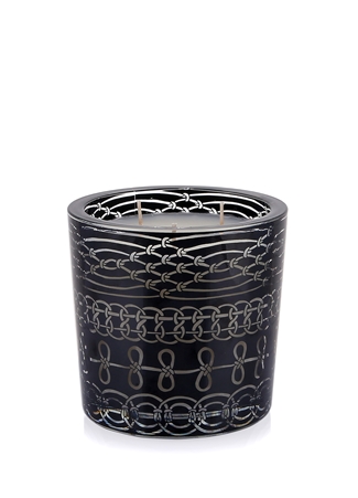 Act of Acrract Beyaz Desenli Cam Mumluk Siyah Act of Acrract Beyaz Desenli Cam Mumluk Siyah