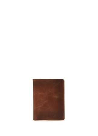 Divarese Erkek Taba Deri Cüzdan Turuncu EU