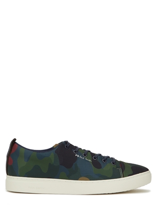 PS by Paul Smith Erkek Kamuflaj Desenli Sneaker Haki 0 UK