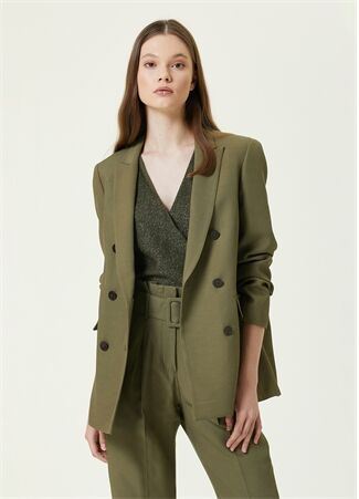 Network Kadın CEKET Haki 42 EU