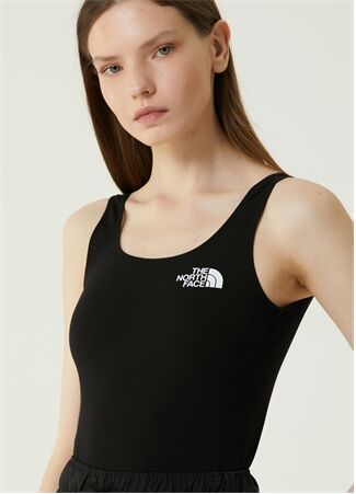 The North Face Kadın Siyah Logolu Askılı T-shirt L EU