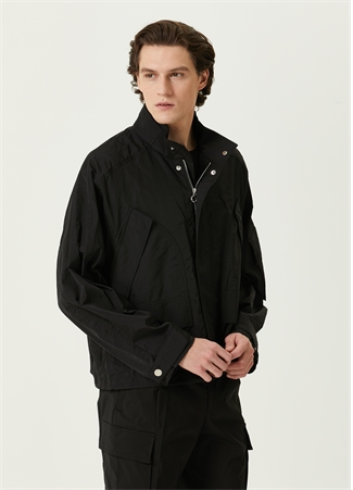 Solid Homme Erkek Siyah Büzgü Detaylı Mont 44 It Solid Homme Erkek Siyah Büzgü Detaylı Mont 44 It