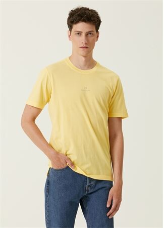 PS by Paul Smith Erkek Sarı Bisiklet Yaka T-shirt S EU