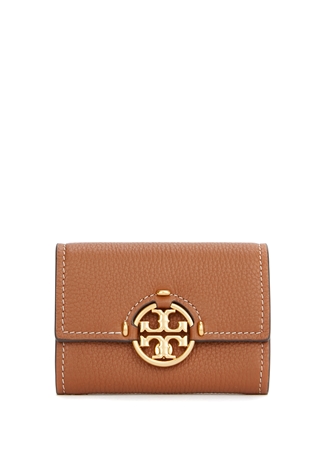 Tory Burch Kadın Taba Logo Detaylı Deri Cüzdan Turuncu EU Tory Burch Kadın Taba Logo Detaylı Deri Cüzdan Turuncu EU