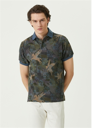 Etro Erkek Polo Yaka Yeşil S Eu Etro Erkek Polo Yaka Yeşil S Eu